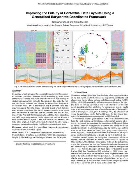 Pdf Enhancing Contextual Data Layouts With Gbc