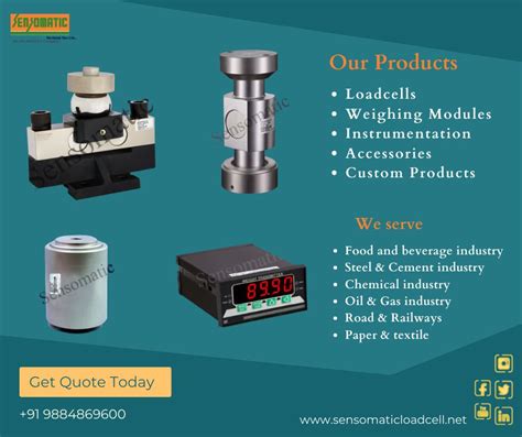 Sensomaticloadcellindia We Provide Different Types Of Load Cells