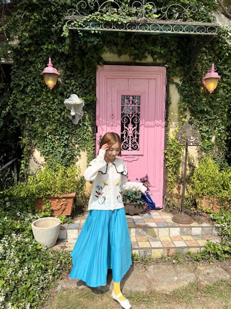 튤립케이프가디건