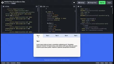 Javascript Tabs Save Space Examples Of Tabbed Widgets Flatlogic Blog