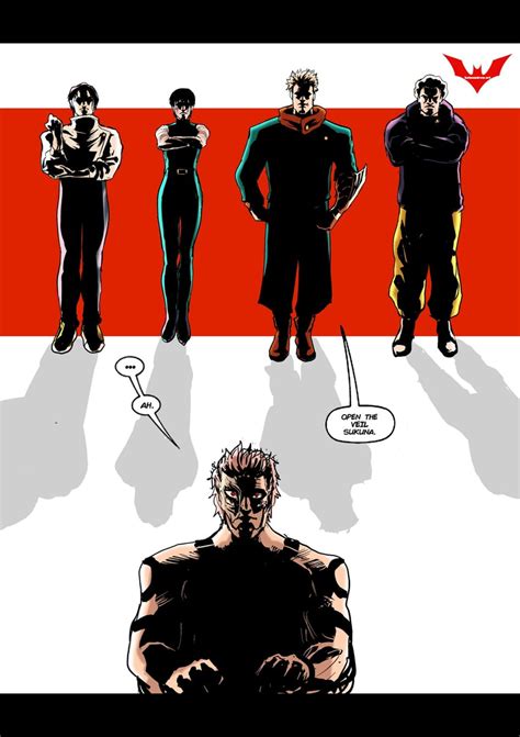 Itadori Yuuji Ryoumen Sukuna Zen In Maki Ryoumen Sukuna And Hakari