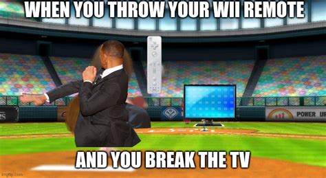 Wii Sports Baseball Memes Imgflip