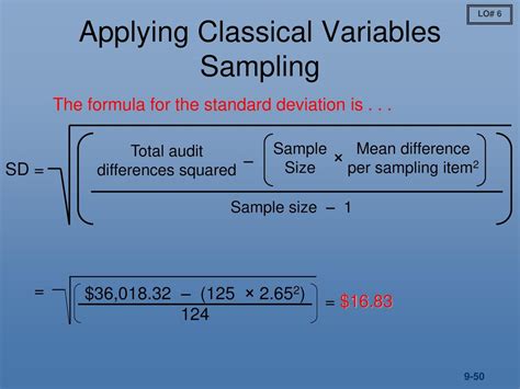 Chapter 9 Audit Sampling An Application To Substantive Tests Of Account Balances Mcgraw Hill