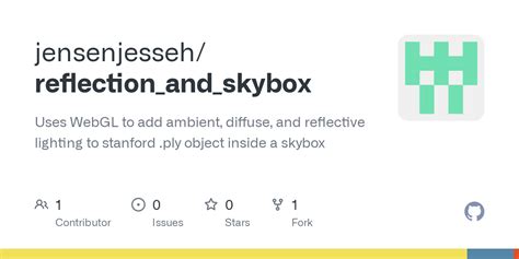Github Jensenjessehreflectionandskybox Uses Webgl To Add Ambient Diffuse And Reflective