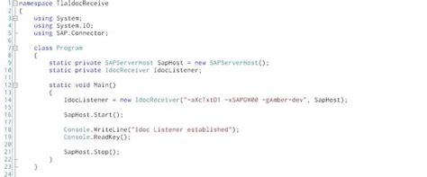 Build An Sap Idoc Receiver Dataxstream Oms