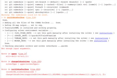 Matlab Cobratoolbox Unable To Identify Gurobi Solver When Passing InitCobraToolbox