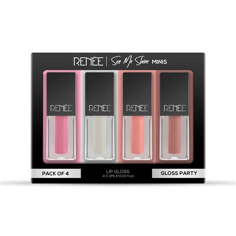 Renee See Me Shine Minis Gloss Party Combo 1ml Each
