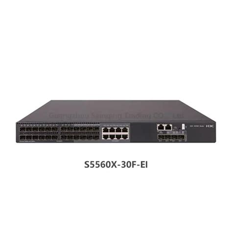 S5560x 30f Ei Ethernet Network Switch H3c High Performance Converged Poe Switch Lan And Router