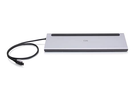C2g Usb C 10 In 1 Triple Display Docking Station With Hdmi Displayport