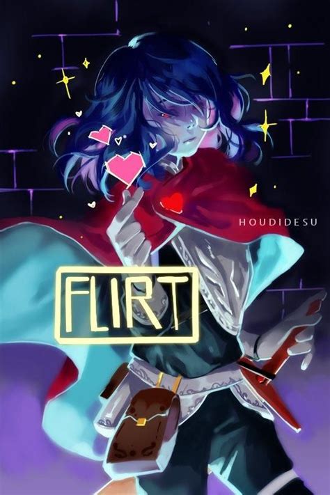 Flirting Kris Deltarune