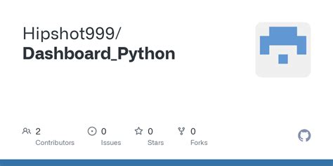 Github Hipshot999dashboardpython
