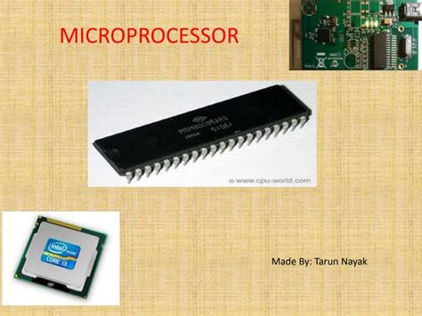 Presentation On Computer Processor Pptx Computing Technology And Computing