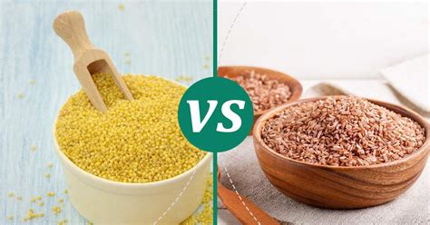Brown Rice Vs Millet Calories Nutrition Showdown