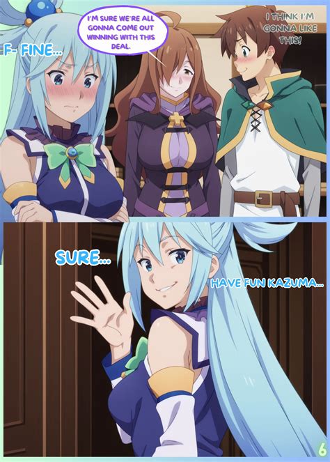Konosuba Magic Trick Futa On Male Comic By Licai 7 Futapo