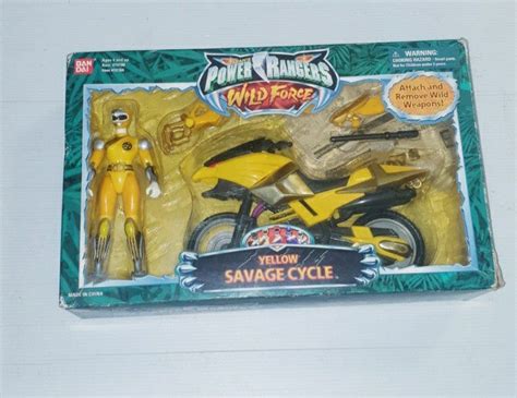 Bandaid Vintage Power Rangers Wild Force Savage Cycle Figure Hobbies