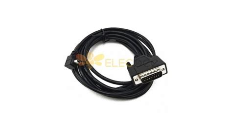 D Sub 15 To Mini 5p Connector Cable Assembles Connector With Awg24262832