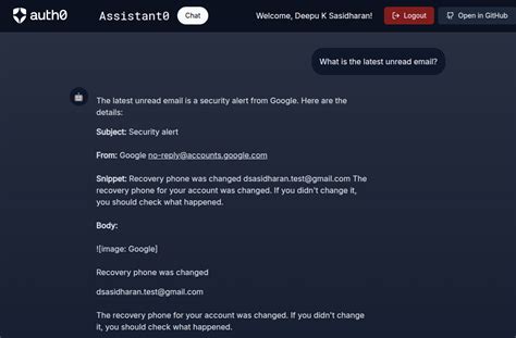 Build An Ai Assistant With Langgraph Vercel And Nextjs Use Gmail As A Tool Securely