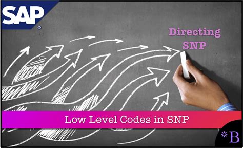 The Level Of Bom Planning In The Snp Heuristic And Low Level Codes