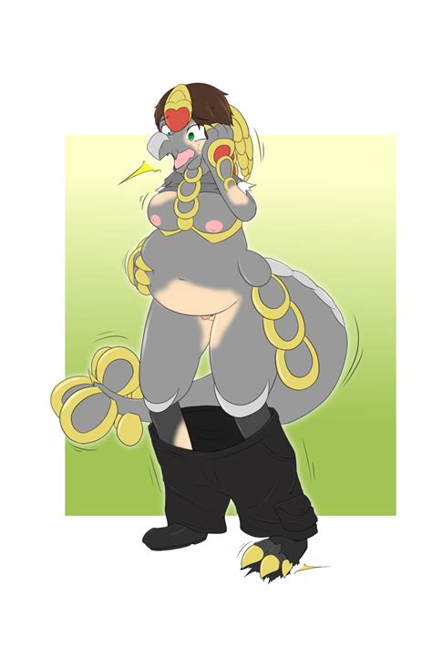 Rule 34 Absurd Res Anthro Areola Belly Breast Growth Breasts Brown Hair Claws Colored Female