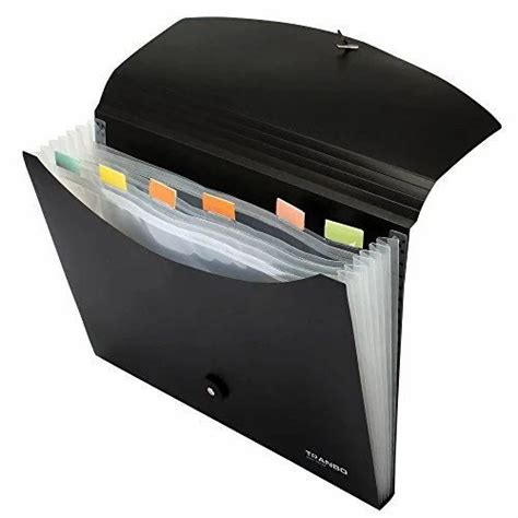 Black Expanding Document Folder At Piece In Vasai Virar ID