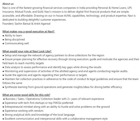 Were Hiring Agency Debtcollection Manager For Jaipur Mumbai