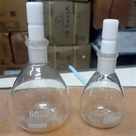 Borosilicate Glass Specific Gravity Bottle Capacity 50 Ml At ₹ 150