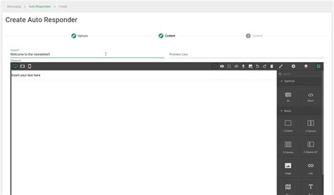 Create An Auto Responder