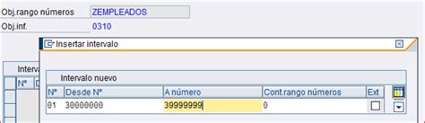 Rangos Numéricos Propios Blog De Sap
