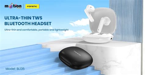 Foneng Bl135 Half In Ear Ultra Thin Tws Earbuds