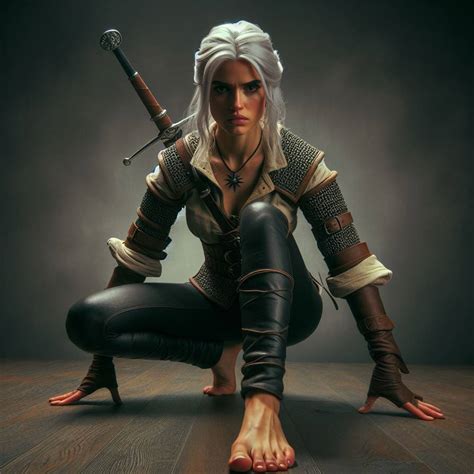 Ciri Feet 3 By Feetloverai On Deviantart