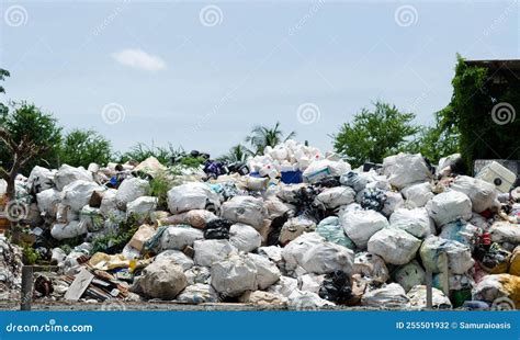 Waste Plastic And Other Types Of Plastic Waste Stock Photo Image Of