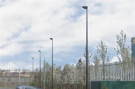 Octagonal Lighting Column