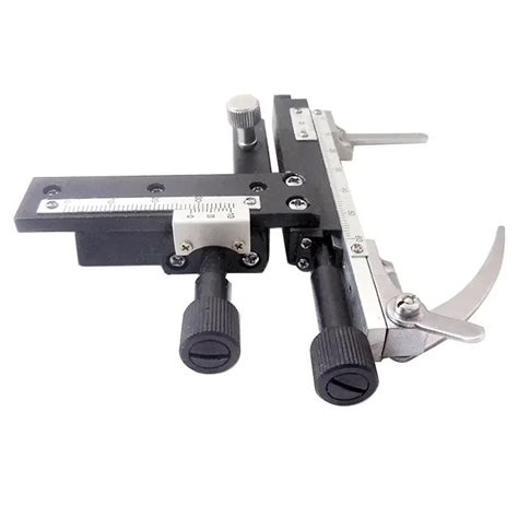 Attachable Mechanical Stage Microscope Moveable Stage With Scale Graduations For Microscope