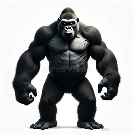 Muscular Kong Stock Illustrations 277 Muscular Kong Stock