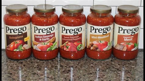 Prego Meat Sauce Ingredients Hearty Italian Sausage And Garlic Meat