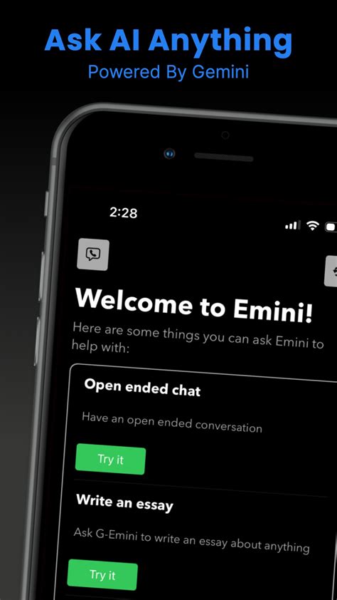 Iphone 용 G Emini Ai Chatbot Assistant 다운로드