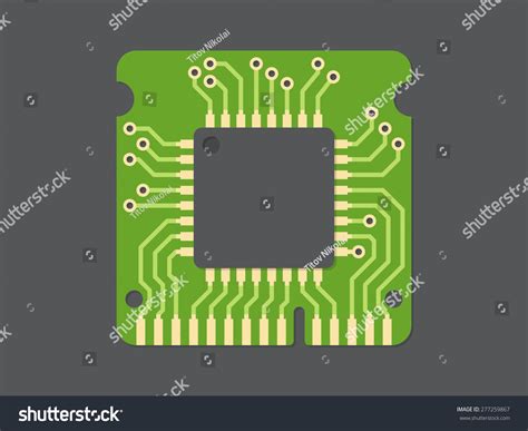 Randomaccess Memory Ram Flat Design Vector Stock Vector Royalty Free Shutterstock