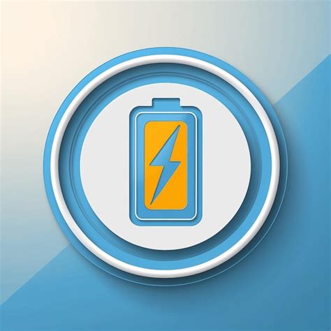 Battery Charging Icon Premium Ai Generated Image
