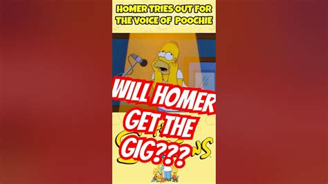 Homer Gets The Poochie Job S08e14 Thesimpsons Homersimpson Youtube