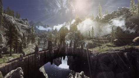 I Always Picture Stonebridge As Dragon Bridge From Skyrim R