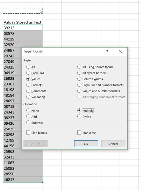How To Avoid Warning The Number In This Cell Is Formatted As Text Or