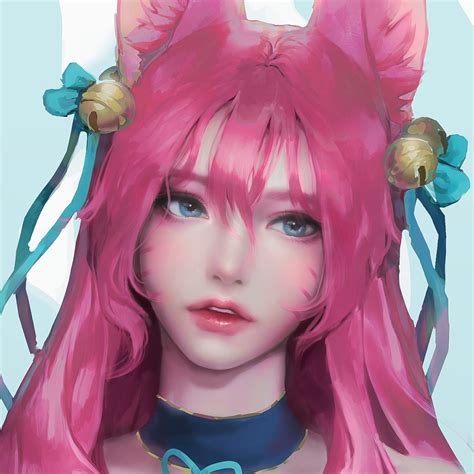 ♥『league Of Legends』♥ — Spirit Blossom Ahri By Euni