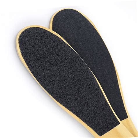 Badu Bg Професионално средство за премахване на мазоли за пили за крака Дървено ренде за педикюр