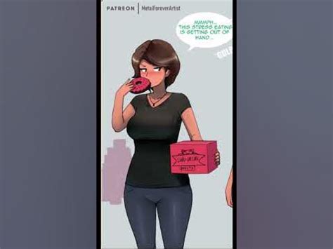Stress Eating With Aunt Cass Belly Expansion Comic Audio Dub By