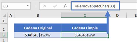 Eliminar Caracteres Especiales En Excel Y Google Sheets Automate Excel