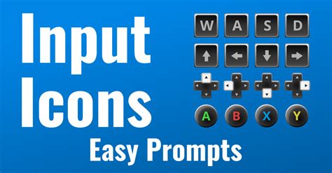 input icons for input system gui tools unity asset store