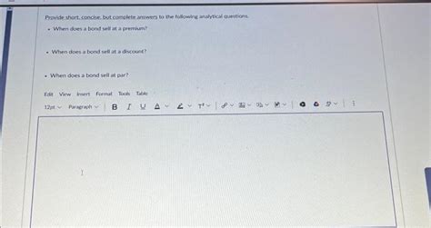Solved Provide Short Concise But Complete Answers To The