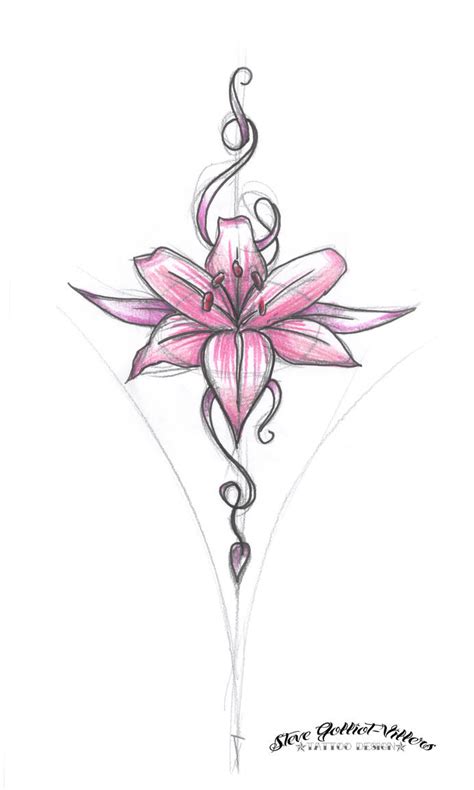 Flower Design By SteveGolliotVillers On DeviantArt