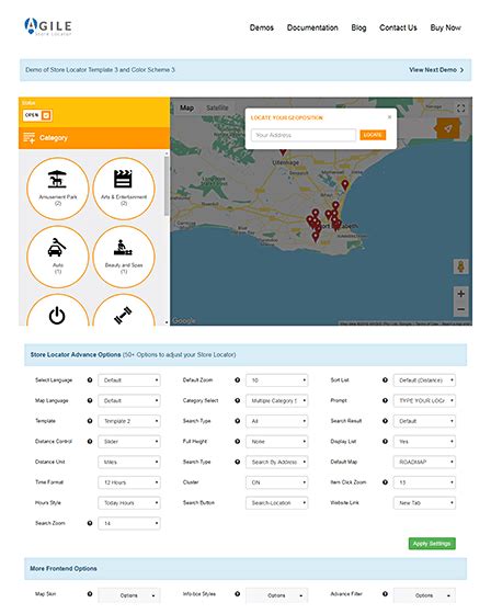 Agile Store Locator Wordpress Plugin Inkthemes