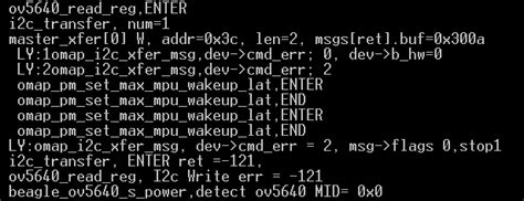 dm3730 ov5640 cannot read id processors forum processors ti e2e